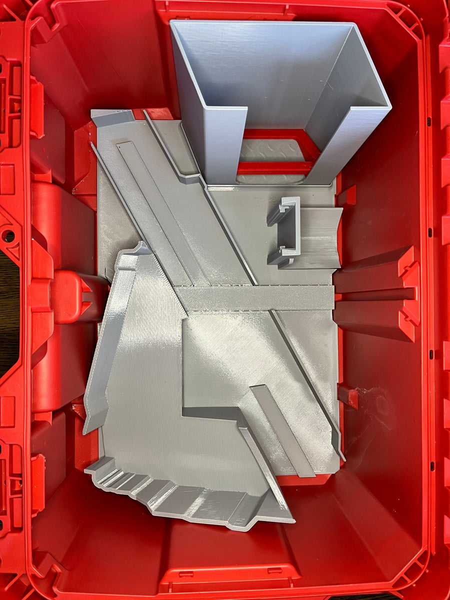 Packout Tool Box Insert for M18 21 Degree Framing Nailer and M12 Palm ...