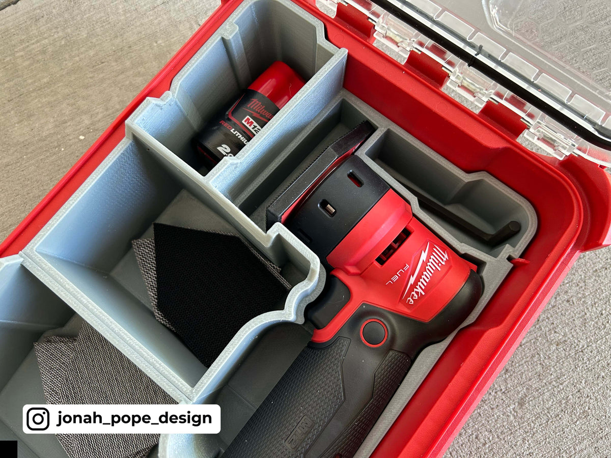 Packout Insert for M12 Orbital Detail Sander - Jonah Pope Design (JP-D ...
